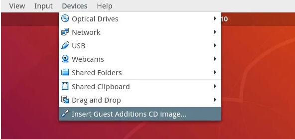 Installing the VirtualBox Guest Additions – The power of the digits
